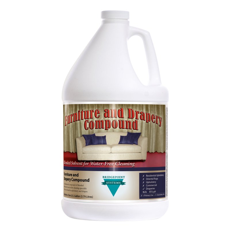 Bridgepoint Systems Upholstery Cleaning Furniture & Drapery Compound ...