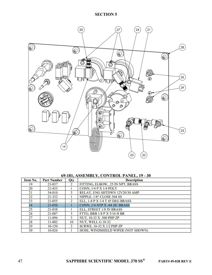 1/4" NPT x -04 JIC Brass Connector: Secure & Durable Fit – CleanCo