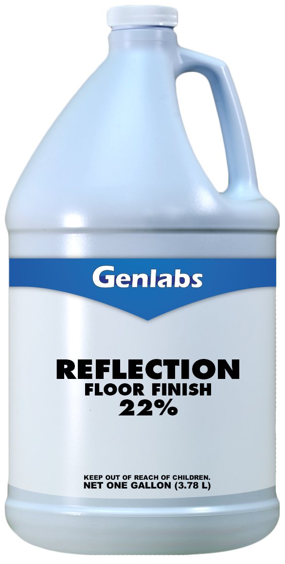 Genlabs Reflection Floor Finish 22% Gallon - CleanCo