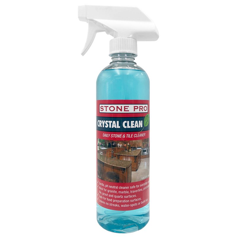 Stone Pro Crystal Clean 16 Oz: Daily RTU Cleaner – CleanCo